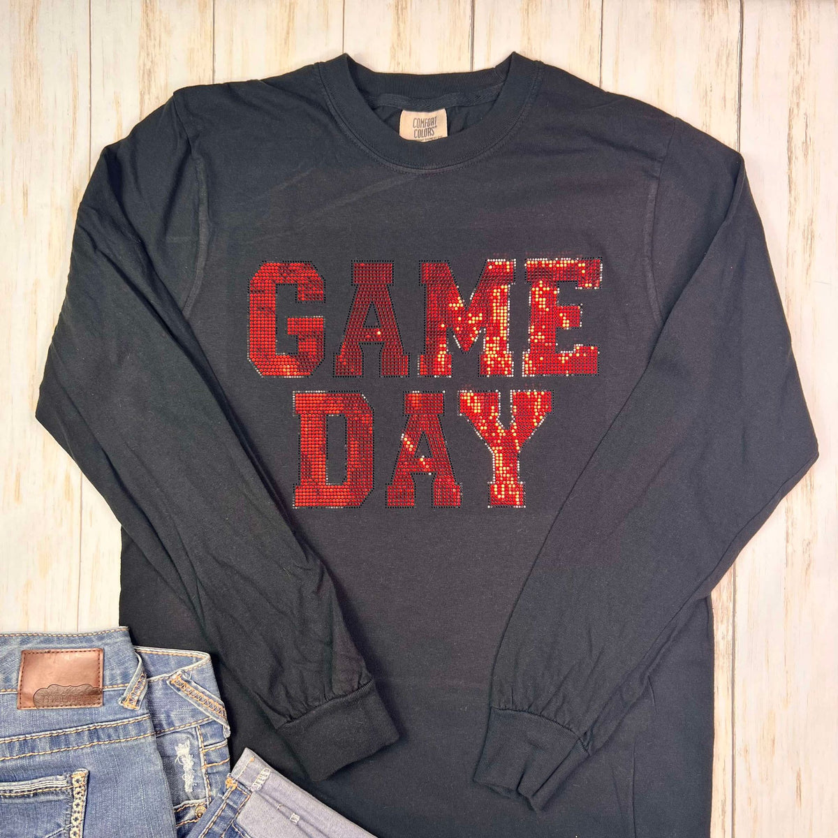 Game Day Red Sparkle – Homegrown Creations Kansas